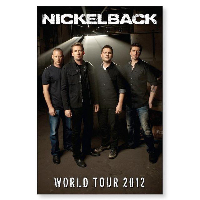 Nickelback Band Photo Tour Poster