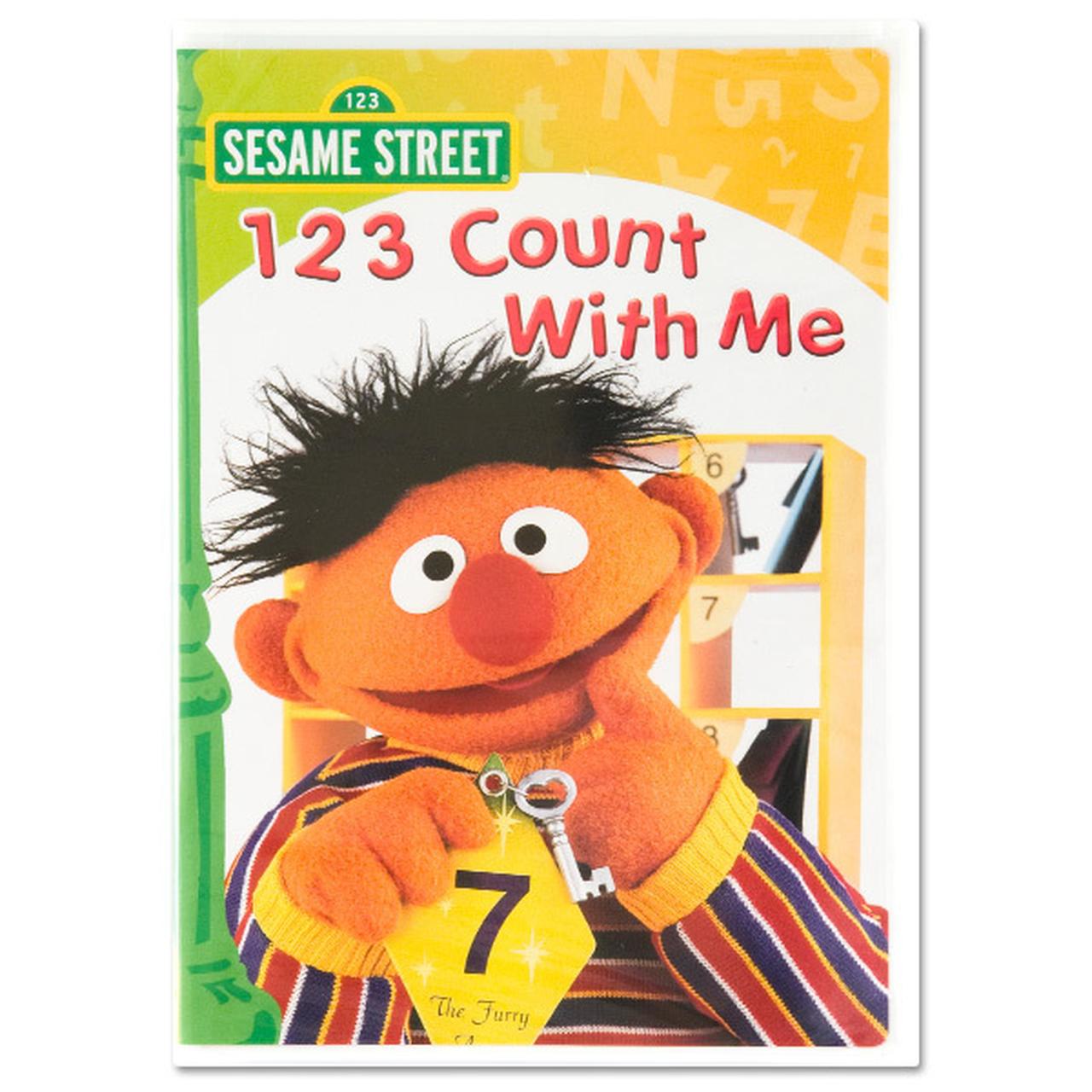 Sesame Street 1, 2, 3 Count With Me DVD