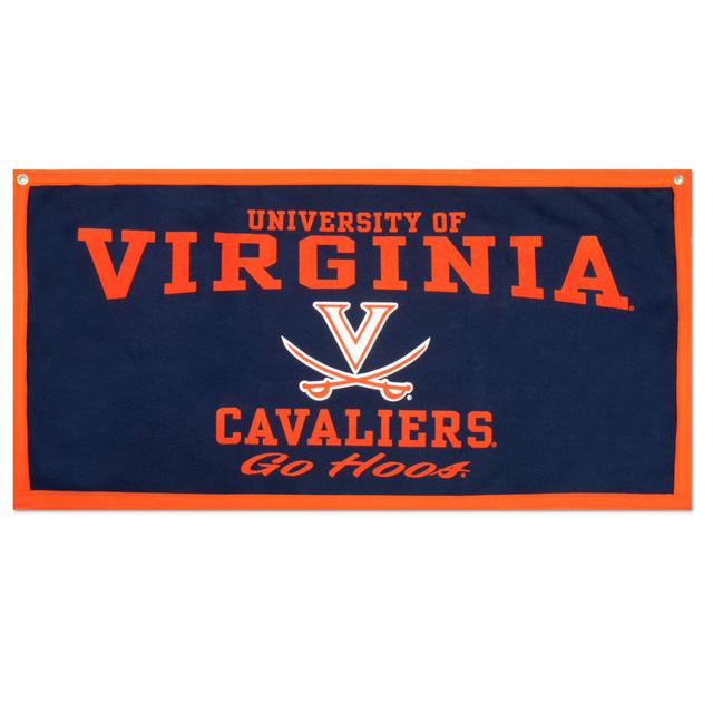UVA Go Hoos 18"x36" Banner
