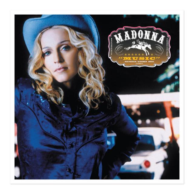 Madonna Official Music Album Cover Lithograph. Limited Collector's ...