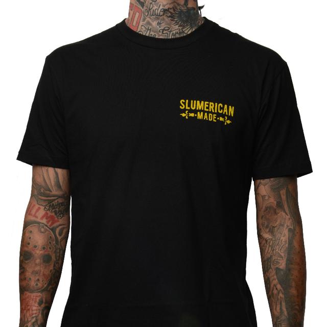 Slumerican Made Black Tee