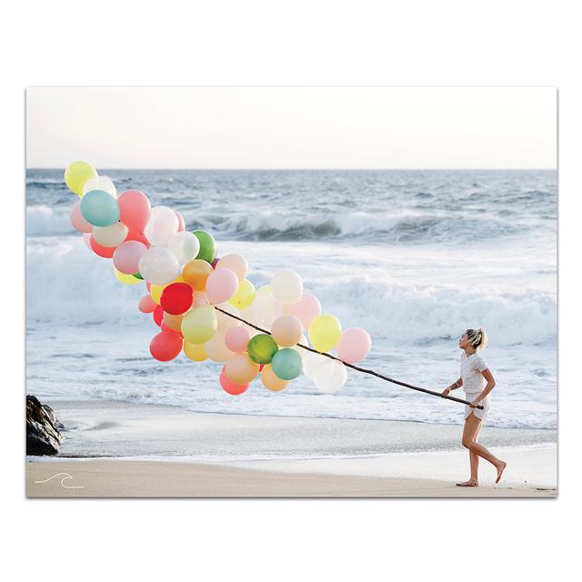 Miley Cyrus Limited Edition Malibu Balloons Poster
