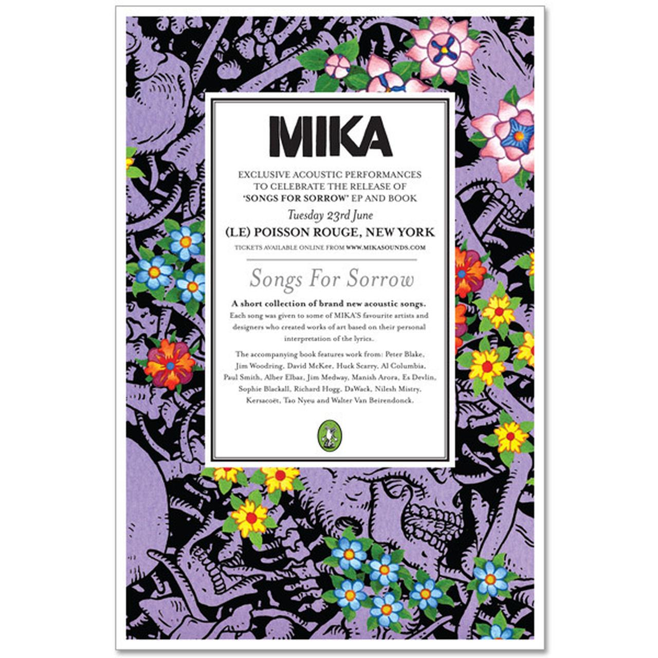 Mika New York Limited Litho Poster